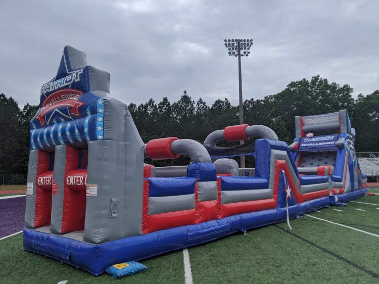 National Guard Inflatable Obstacle Course
